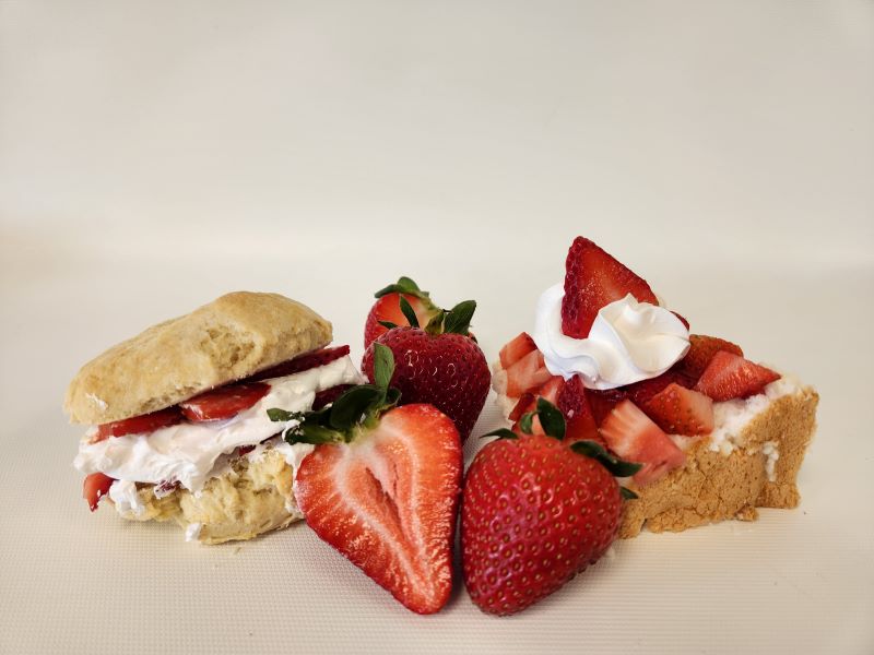 Strawberry Bakery Items